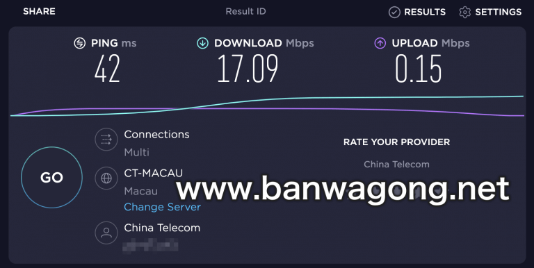 speed.cloudflare.com 在线测速工具测试网络带宽/下载速度 - 搬瓦工-搬瓦工